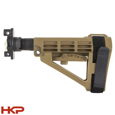 Pistol Stabilizing Brace - FDE - SBA4 - HK MP5K