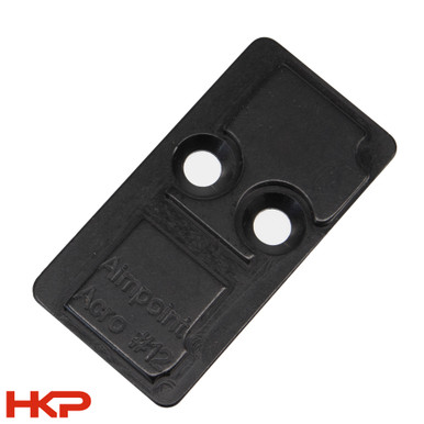 HK VP9 Optic Plate #12 - Aimpoint ACRO P-1, P-2 - Red Dot Pistol Mount ...