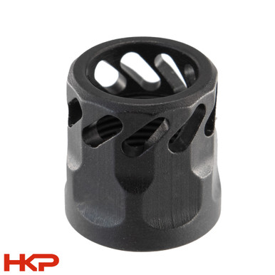 HKP 9mm Vertical Slot Micro Comp - Threaded 1/2x28 RH