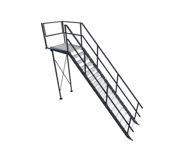 Entresol trap - Standaard - Met Bordes Links/Rechts - Standaard maten