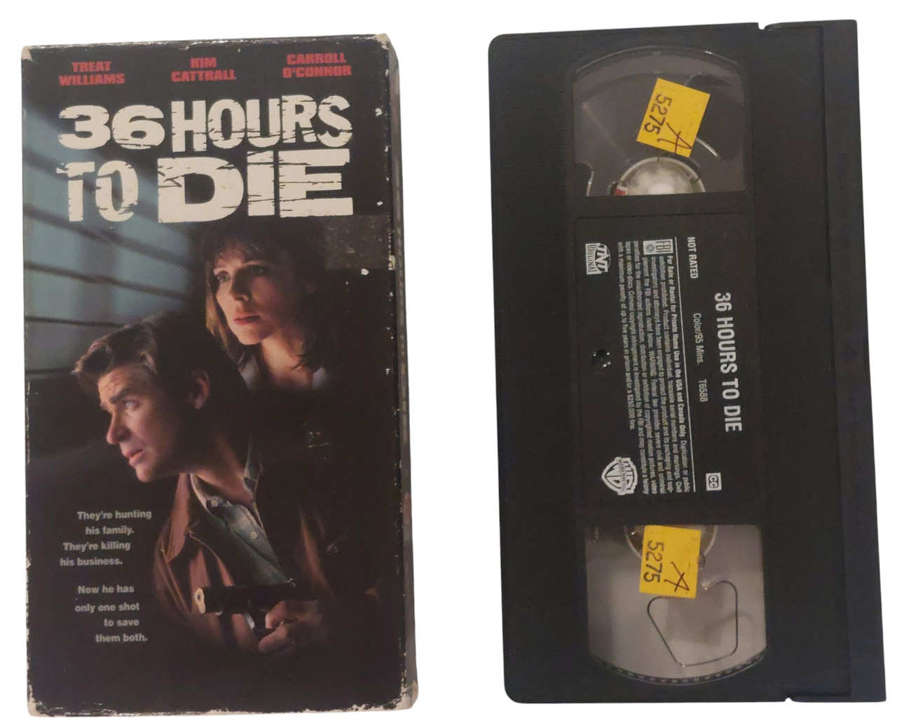 36 Hours to Die VHS Movie Stars Treat Williams Kim Cattrall