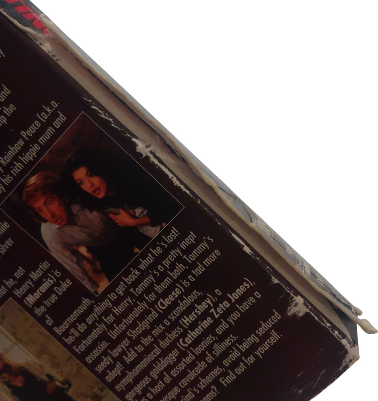 Splitting Heirs VHS Movie Stars Rick Moranis Barbara Hershey