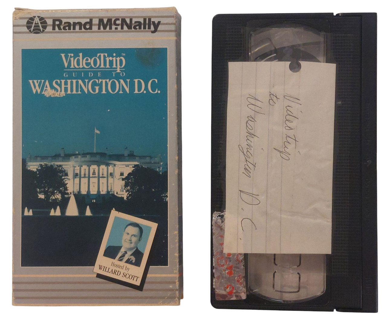 Rand Mcnally Video Trip Guide to Washington D.C. VHS Video Tape