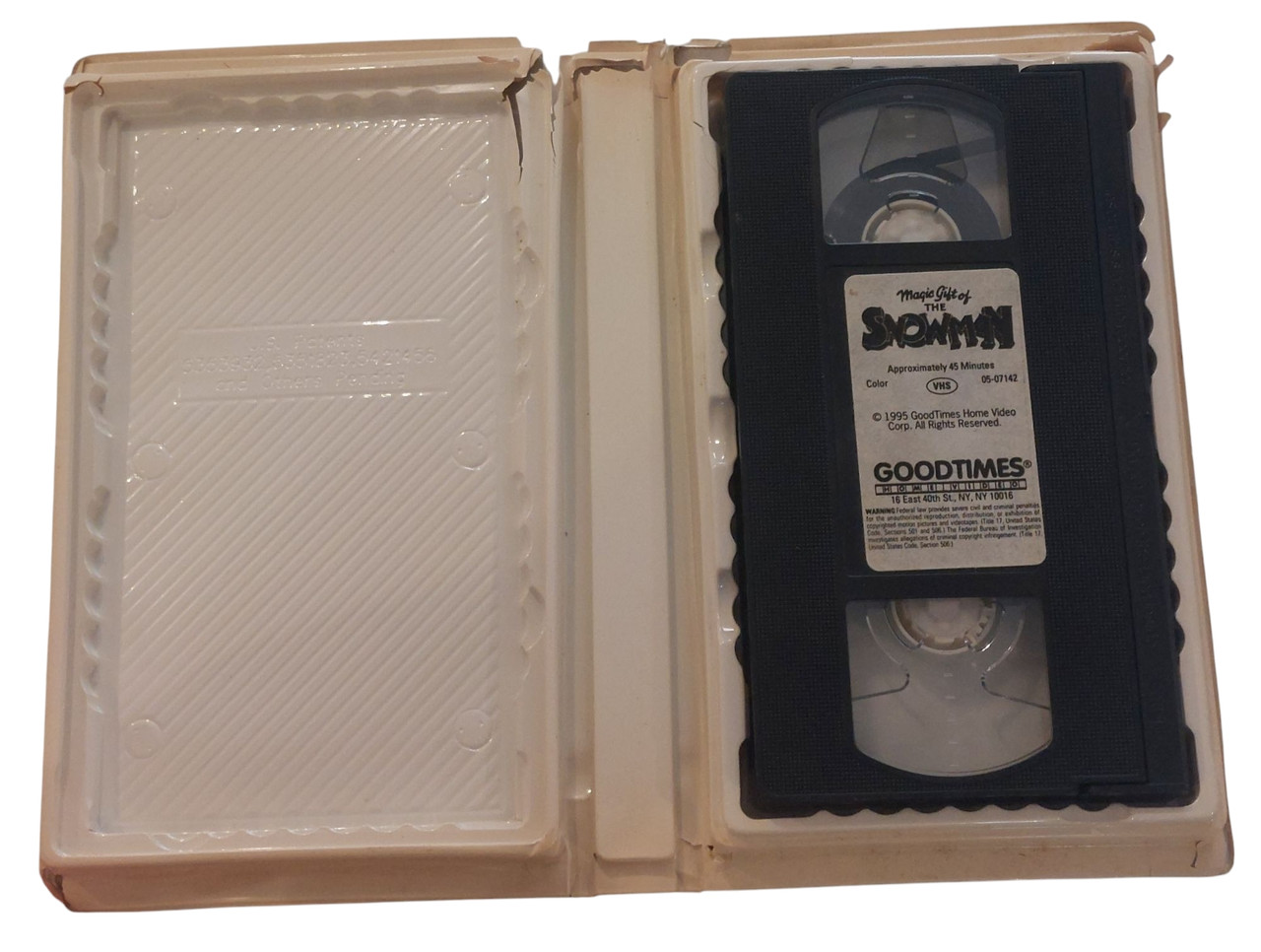 Magic Gift of The Snowman VHS Video Christmas Story VHS