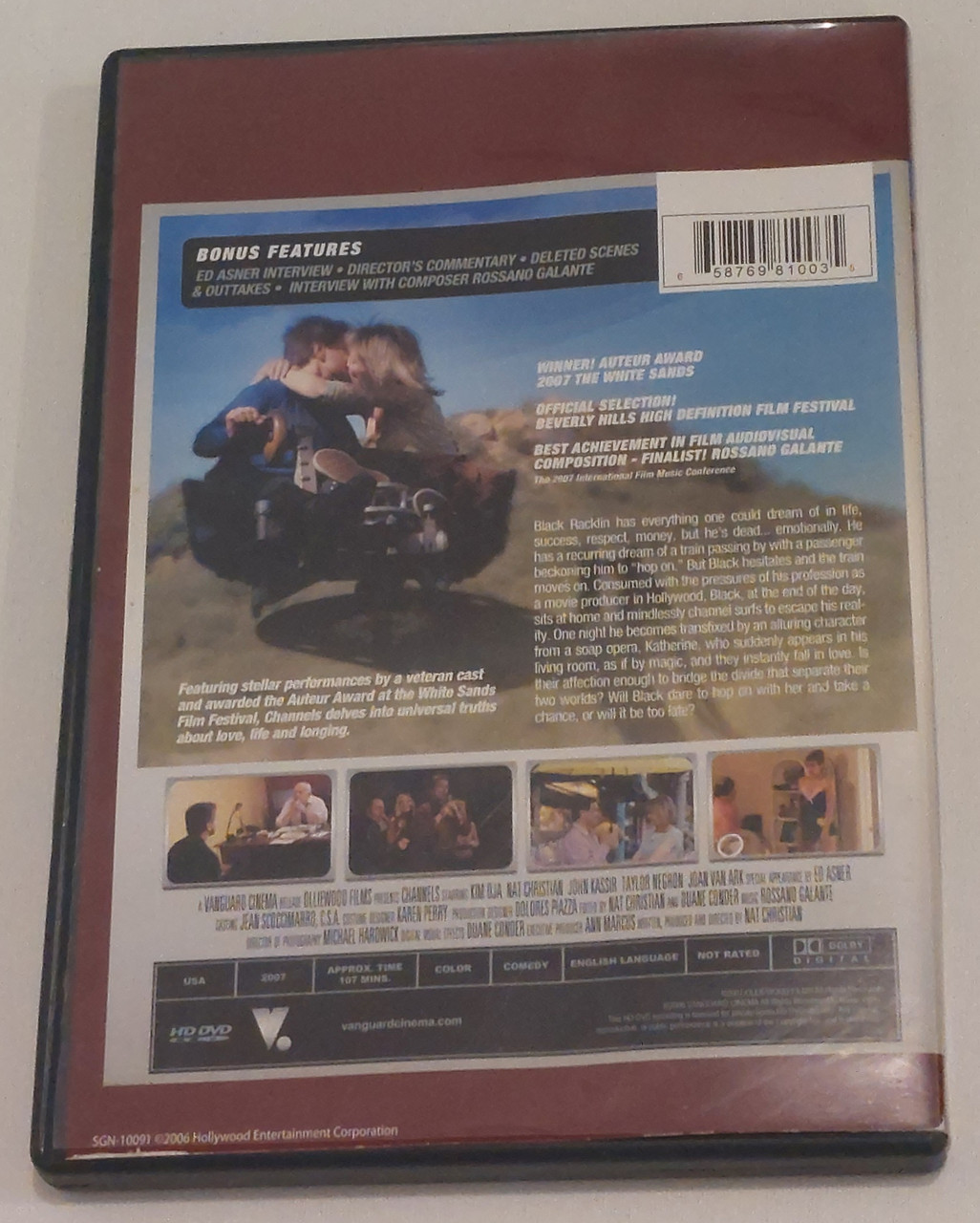 Channels HD DVD High Def Movie stars Ed Asner Kim Oja