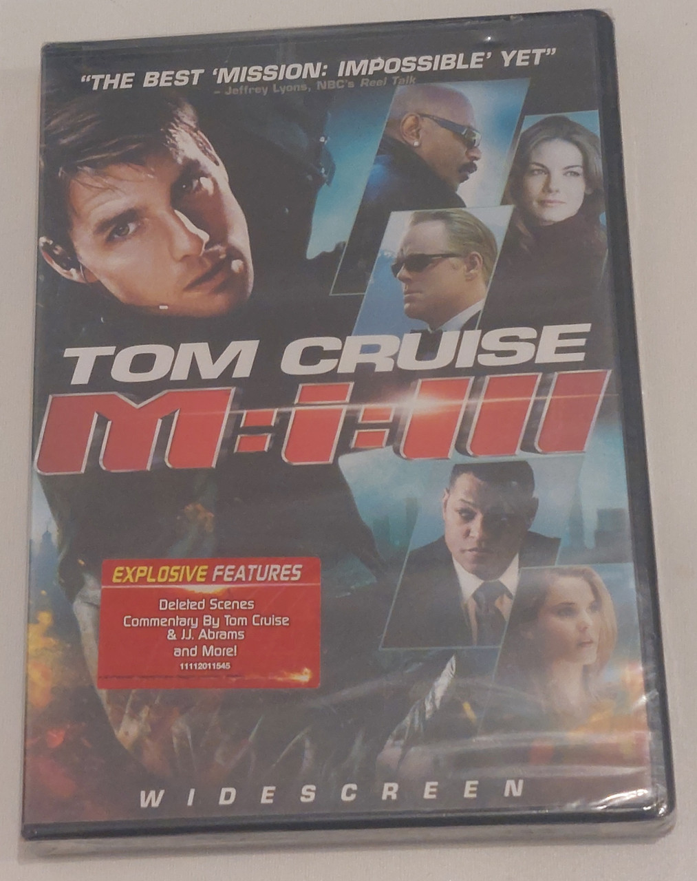 Mission Impossible M I III DVD Widescreen movie stars Tom Cruise
