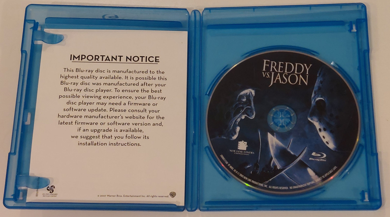 Freddy Vs Jason Dvd
