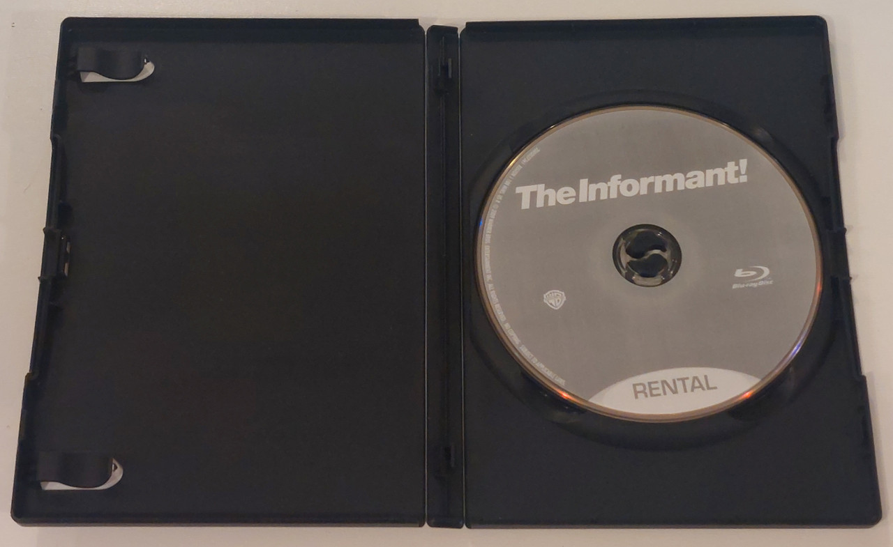 The Informant Blu Ray Disc Movie stars Matt Damon