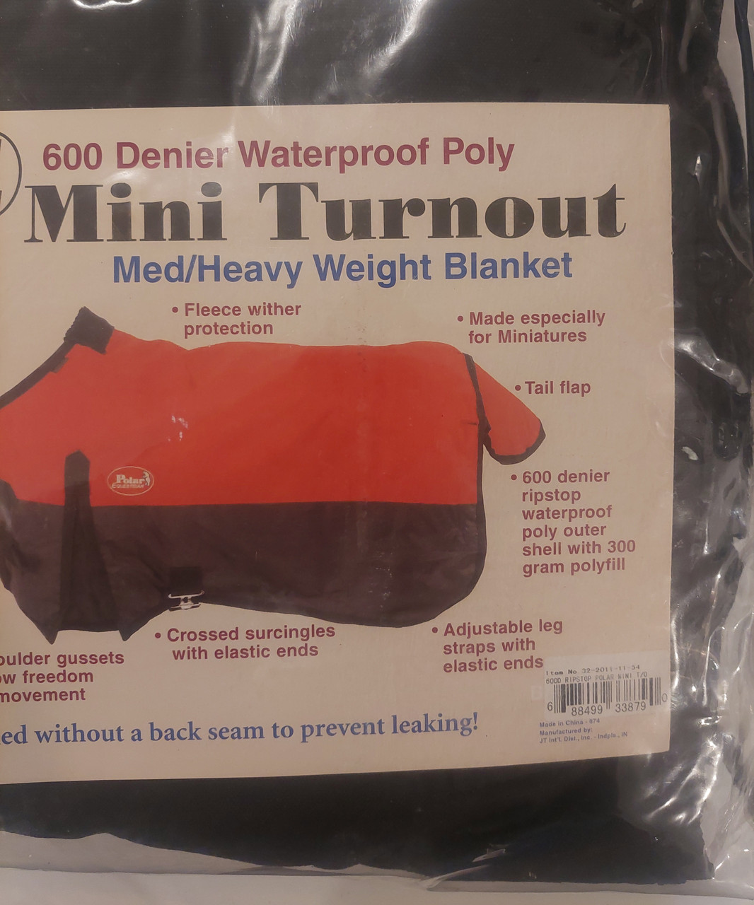 Tough 1 Turnout 600 Denier Waterproof Med/Heavy weight Blanket ...