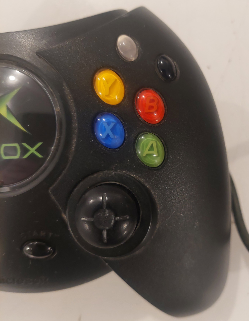 Microsoft Original OEM Black Xbox Duke Controller Tested Works