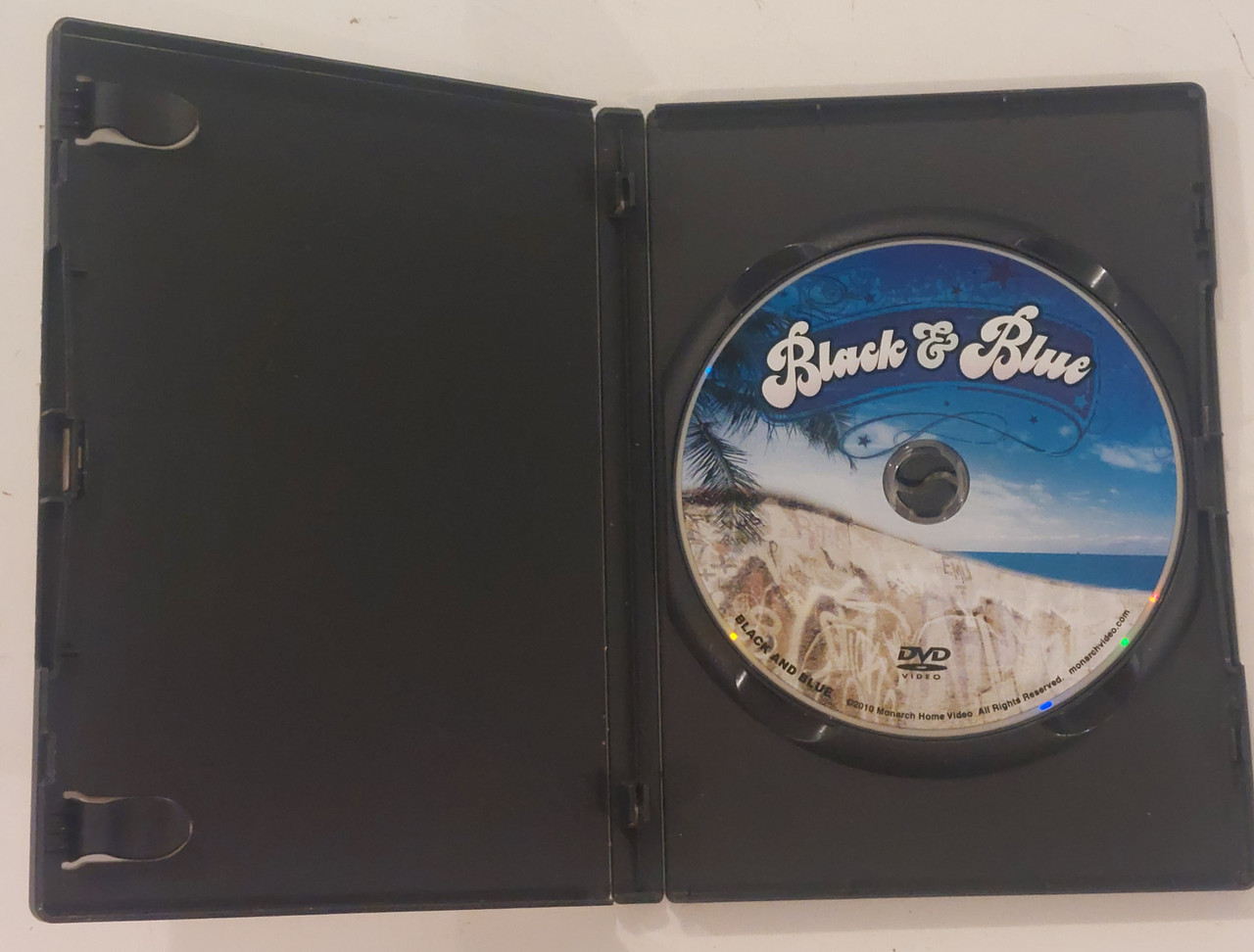 Black & Blue DVD Movie stars Christine Evans & Zac Harmon