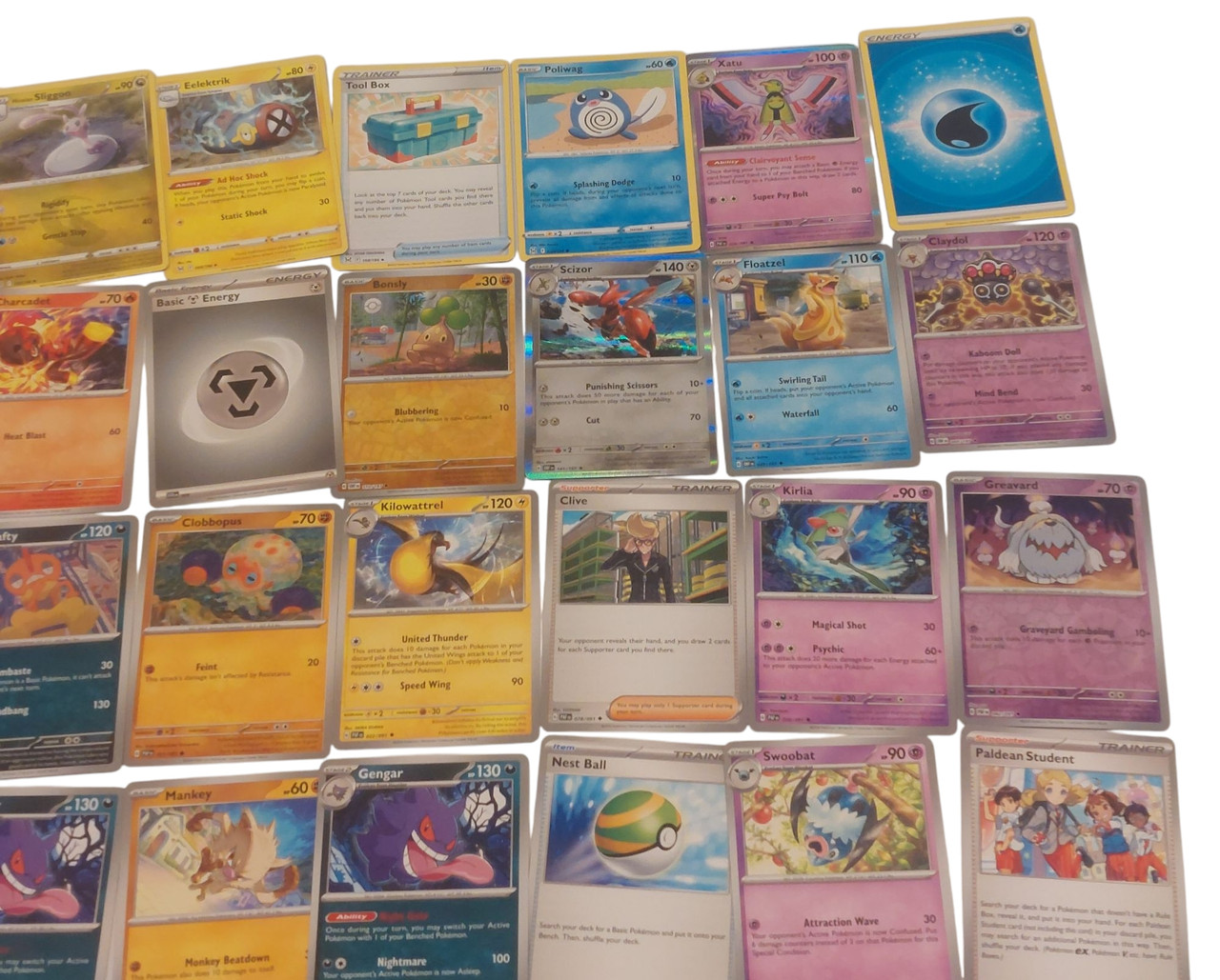 Pokémon Basic Energy Holo Hologram Trainer 2020-2024 50 Collector Card Lot