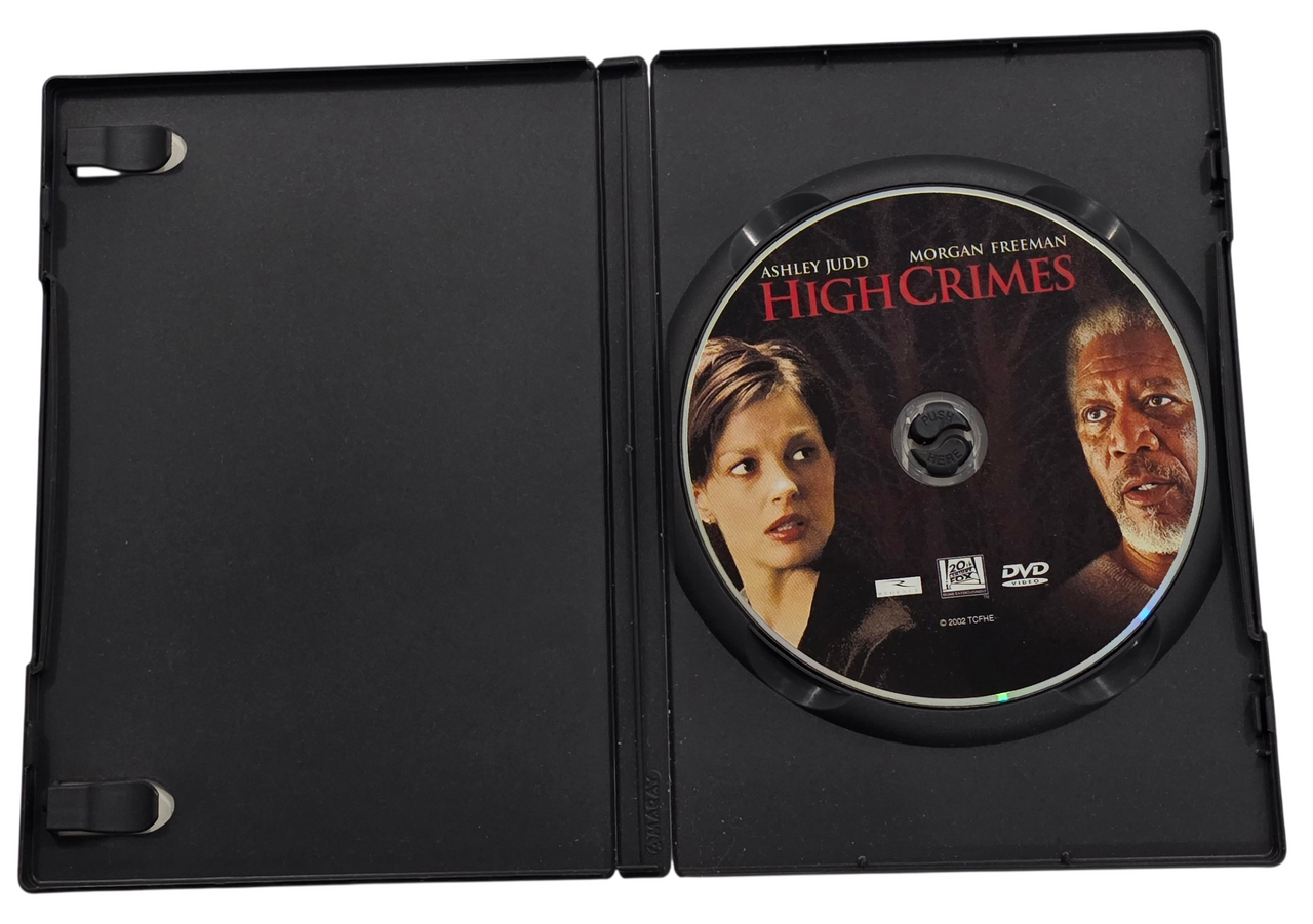 High Crimes DVD Movie Stars Ashley Judd Morgan Freeman