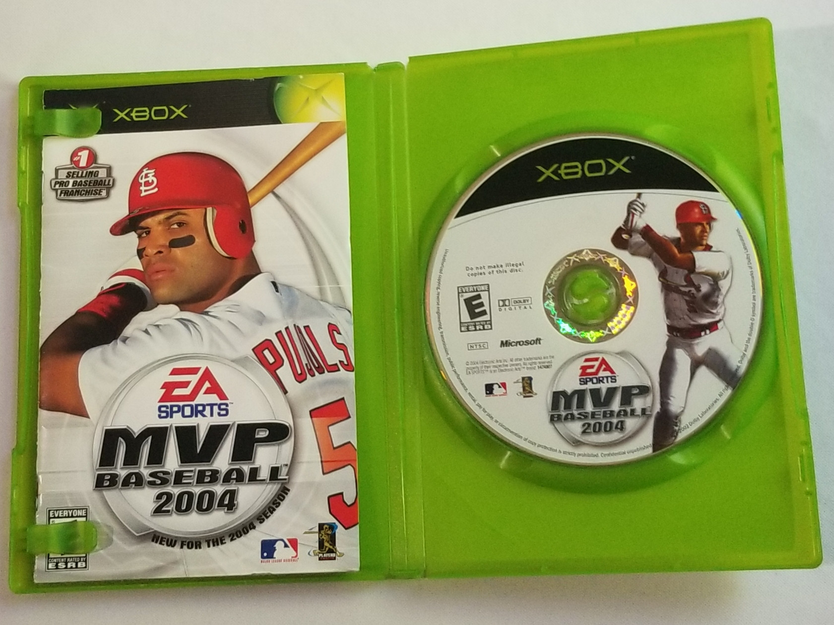 MVP Baseball 2004 Xbox Video Game Complete