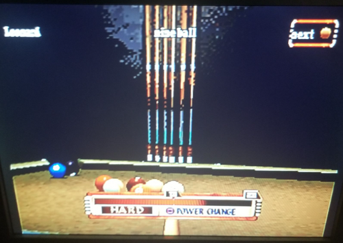 Billiards Playstation PS1 video game Tested