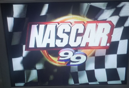 Nascar 99 Playstation PS1 video game Racing