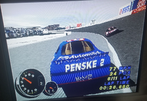 Nascar 99 Playstation PS1 video game Racing