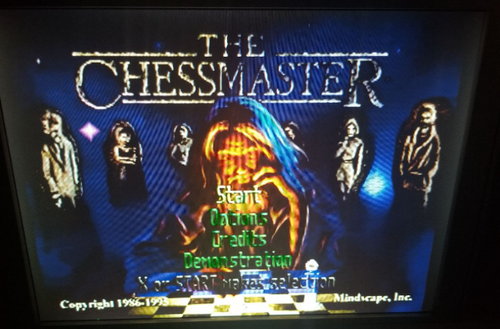 The Chessmaster 3-D PS1 Playstation Video game