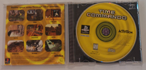 Time Commando Playstation Ps1 Video Game