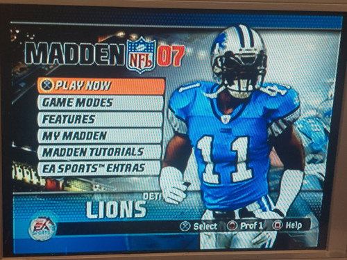 Madden NFL 07 Playstation 2 PS2 Video Game Complete Tested