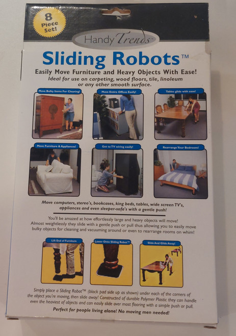 Handy Trends Sliding Robots Easily move Furniture & Heavy Objects