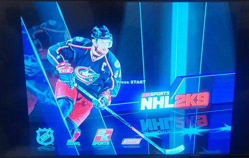 NHL 2K9 Xbox 360 Hockey Video Game Complete Tested