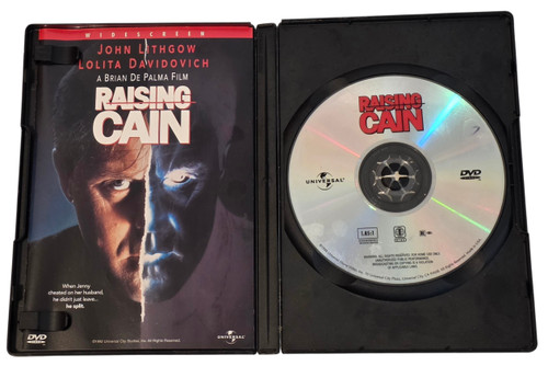 Raising Cain Widescreen Release DVD Movie Stars John Lithgow Lolita ...
