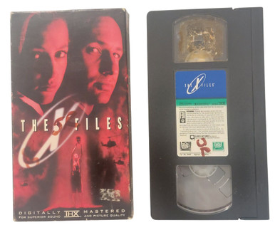 The X Files Digitally Mastered VHS Video stars David Duchovny