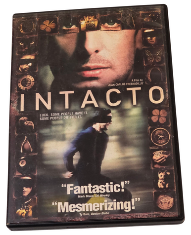 Intacto DVD Movie Stars Leonardo Sbaraglia Eusebio Poncela
