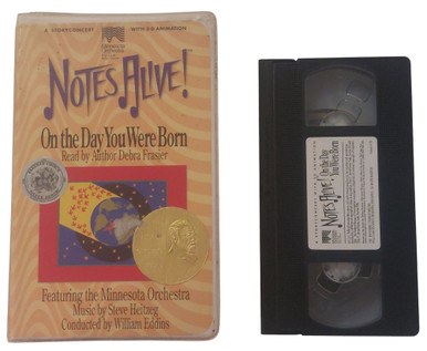 Notes Alive on the Day You Were Born VHS Video in Clamshell Case