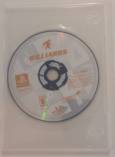 Billiards Playstation PS1 video game Tested