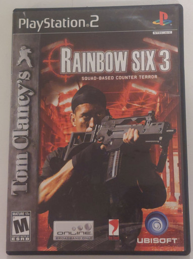 Rainbow Six 3 Squad Based Counter Terror Playstation 2 PS2 Video Game ...