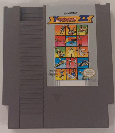 Track & Field II Nintendo Nes Video Game Tested