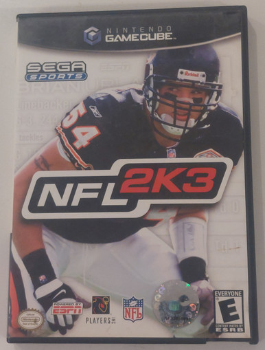 NFL 2K3 Nintendo Gamecube Football Video Game Complete Tested