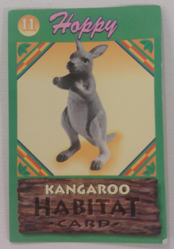 Topps Baby Wild Animals Hoppy Kangaroo Mini Toy Figure Circa 1996 Vintage