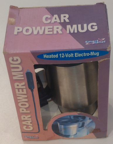 Car Power Mug Heated 12 Volt Coffee Cup New Old Store Stock