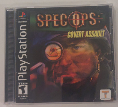 Spec Ops Covert Assault PlayStation 1 PS1 Video Game Complete Tested