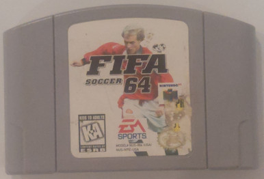 Fifa Soccer 64 Nintendo 64 Video Game Authentic Cleaned & Tested