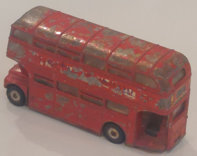 Dinky Toys Routemaster DoubleDecker Bus Made in England Metal Toy Vintage