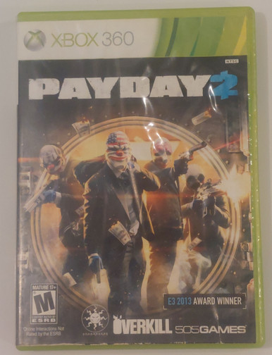 Payday 2 Xbox 360 Video Game in Case Tested