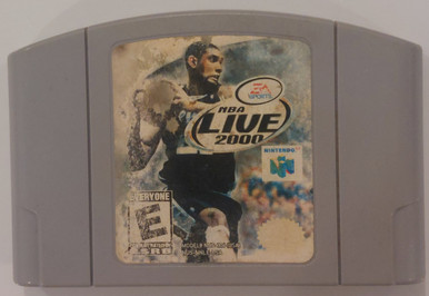 NBA Live 2000 Basketball Nintendo 64 N64 Video Game Authentic Cleaned ...