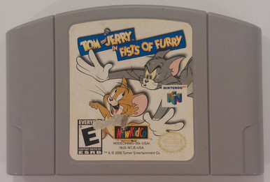 Tom and Jerry in Fists of Furry Nintendo 64 N64 Video Game Authentic ...