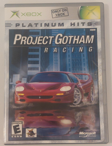 Project Gotham Racing Platinum Hits 1st Gen Xbox Video Game Complete Tested