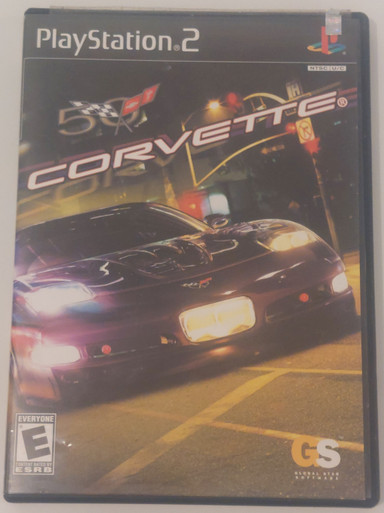 Corvette PlayStation 2 PS2 Video Game Complete Tested