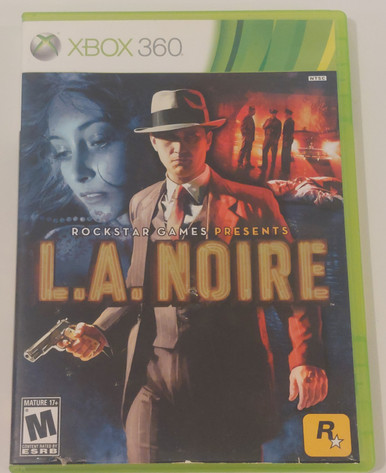 L.A. Noire Xbox 360 Video Game 3 Disc Game Tested Works