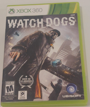 Watch Dogs Xbox 360 Video Game Tested 2 Discs Works