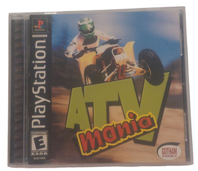 ATV Mania PlayStation 1 PS1 PSX Video Game CIB Complete Tested