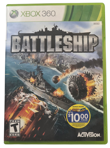 Battleship Xbox 360 Video Game CIB Complete