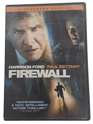 Firewall DVD Movie Widescreen Edition Stars Harrison Ford Paul Bettany