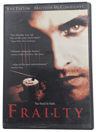 Frailty DVD Movie Stars Bill Paxton Matthew McConaughey